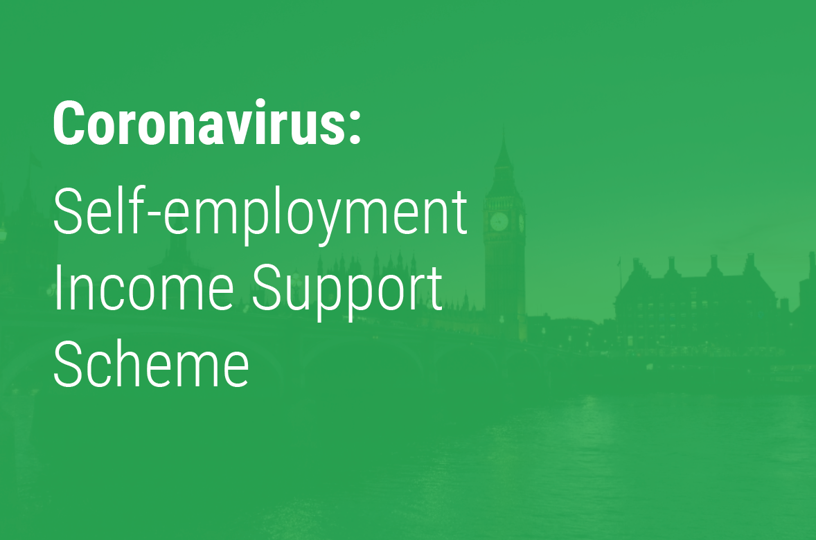 Coronavirus Self-employment Income Support Scheme - G W Cox & Co